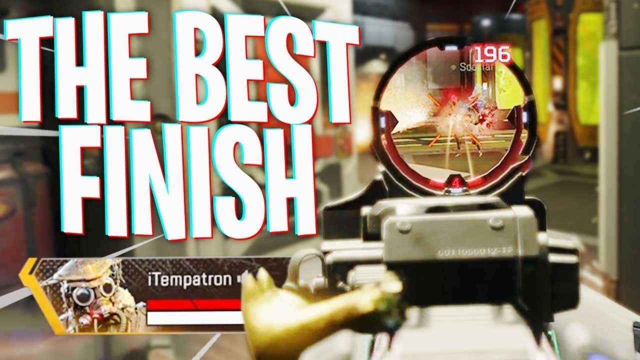 The BEST Way to End a Game of Apex! - Apex Legends Season 8 - YouTube