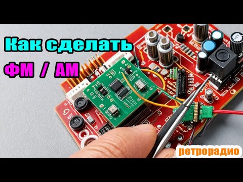 Как сделать фм диапазон в #ретрорадио СОКОЛ 304 / 404