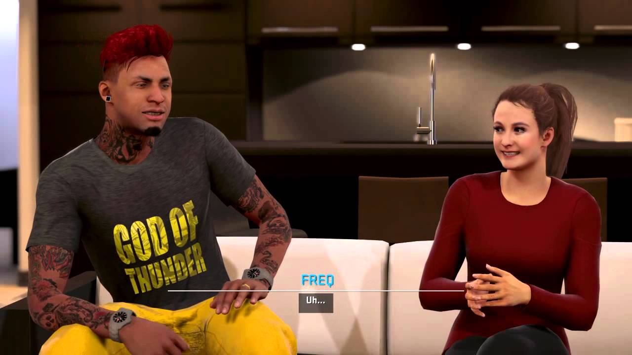 NBA 2K16 My Career 2k interview - YouTube