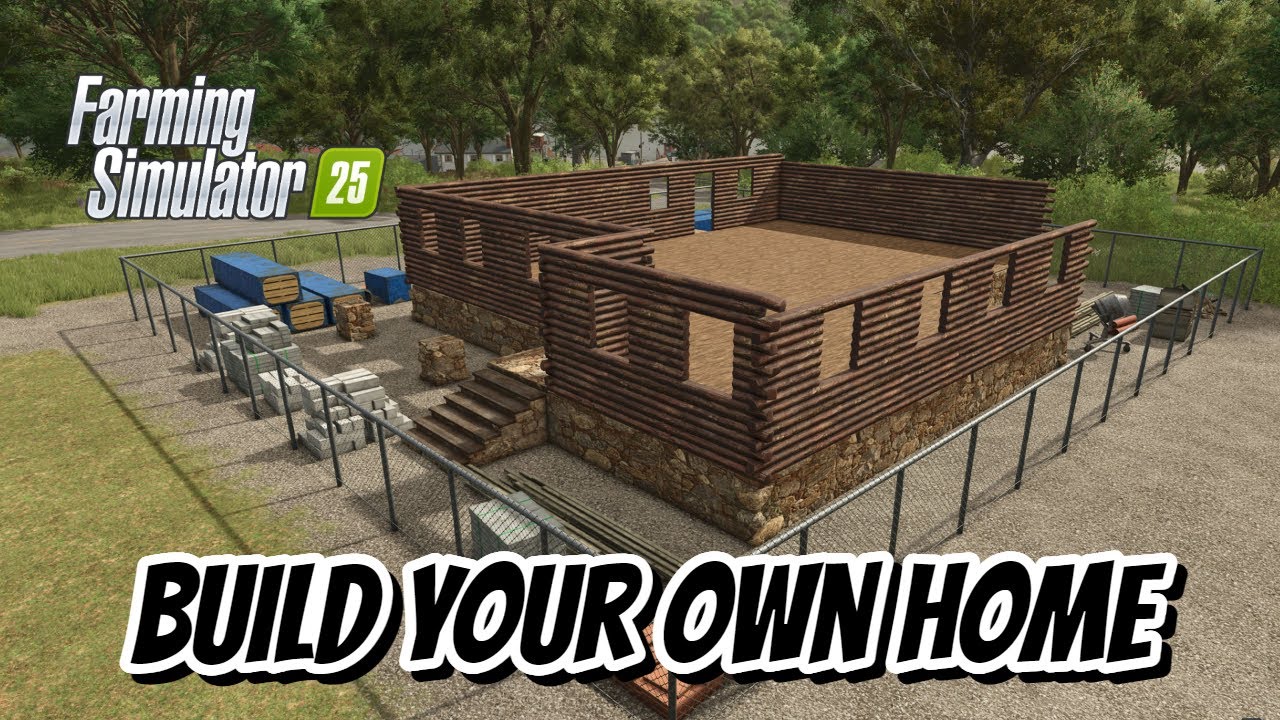 Construction And Town Projects - Farming Simulator 25 FS25 XBOX - YouTube