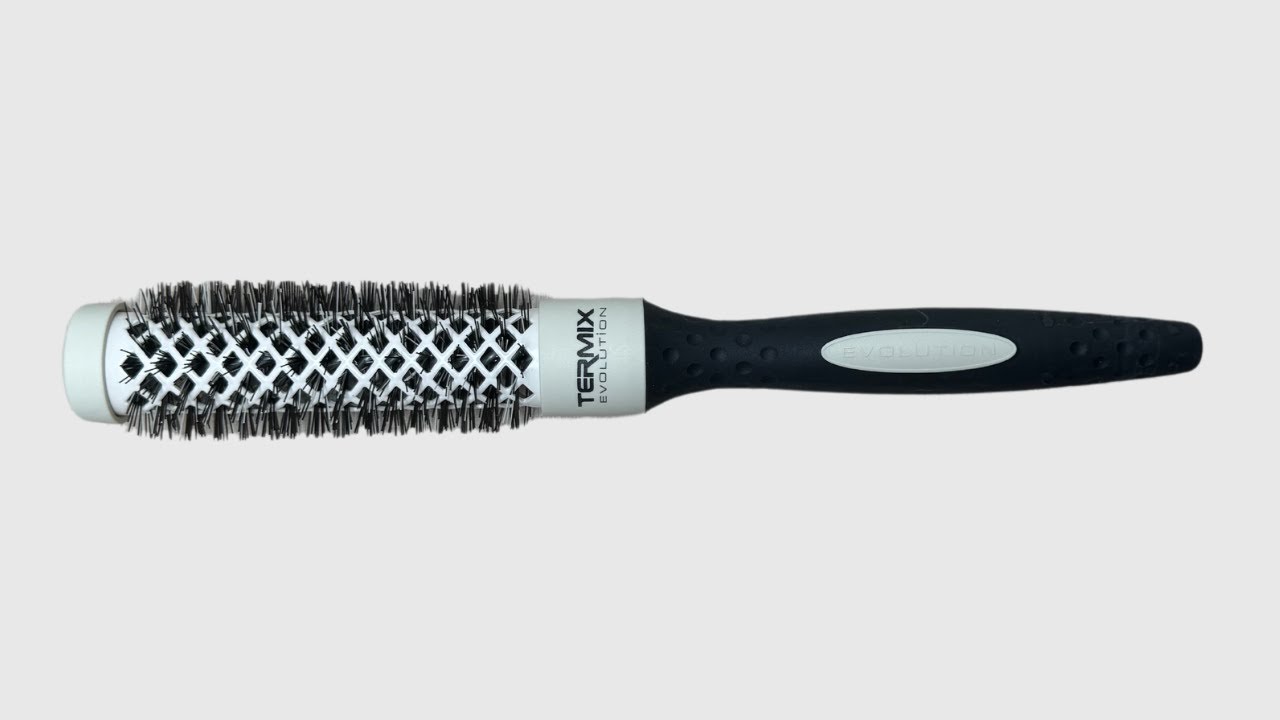 Termix Hairbrush Evolution Soft 23mm - Ideal para Cabelos Finos e Sensíveis | Pontobelo - YouTube