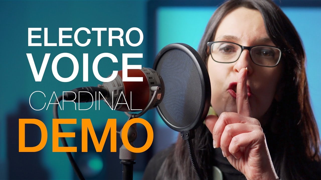 DEMO Microfono ELECTRO-VOICE Cardinal - Anna Petracca - YouTube
