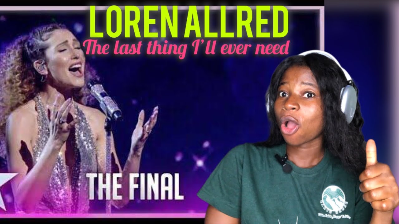 Greatest Showman Singer LOREN ALLRED sings Original Song LIVE! “ the ...