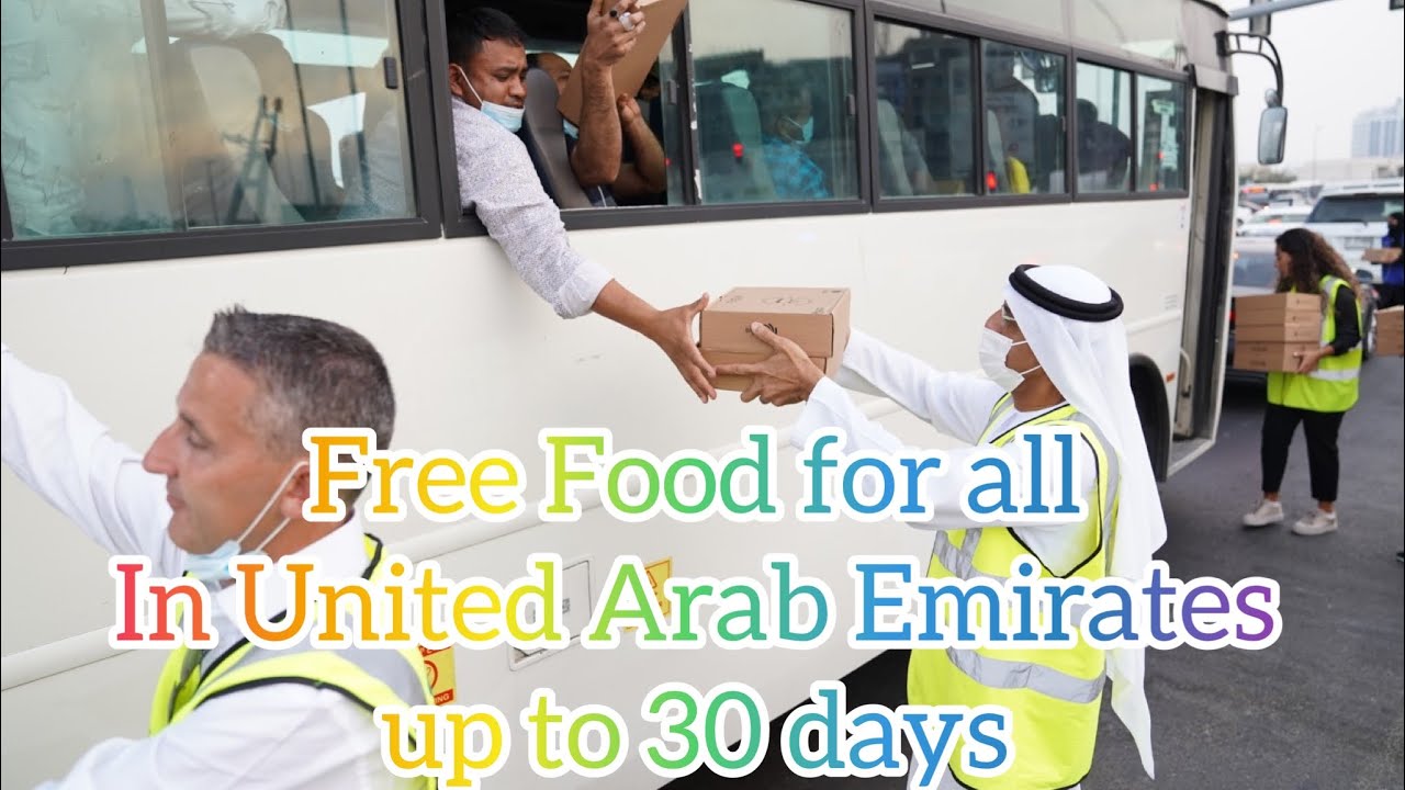 Free food parcels twice a day in UAE up to 30 days #Ramadan show how ...