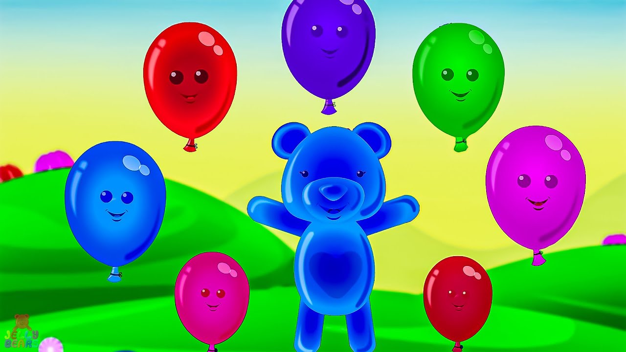 The Amazing Balloon Song + More Kids Music & Rhymes by Jelly Bears ...
