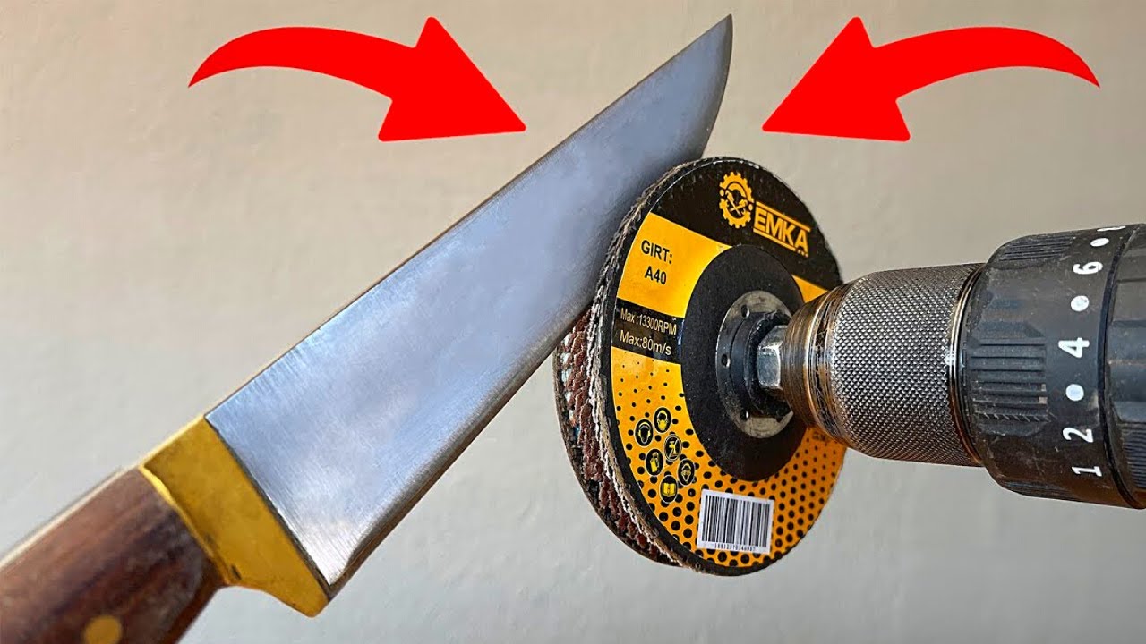 3 EASY ways to SHARPEN your KNIFE razor sharp without a sharpener ...