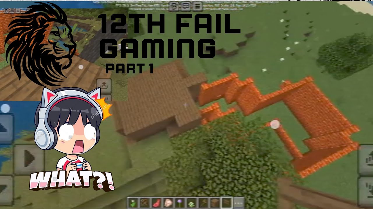 Minecraft game play ⏯️ part 1 full watch video & enjoy with 12th fail gamer 🦁 #game ...