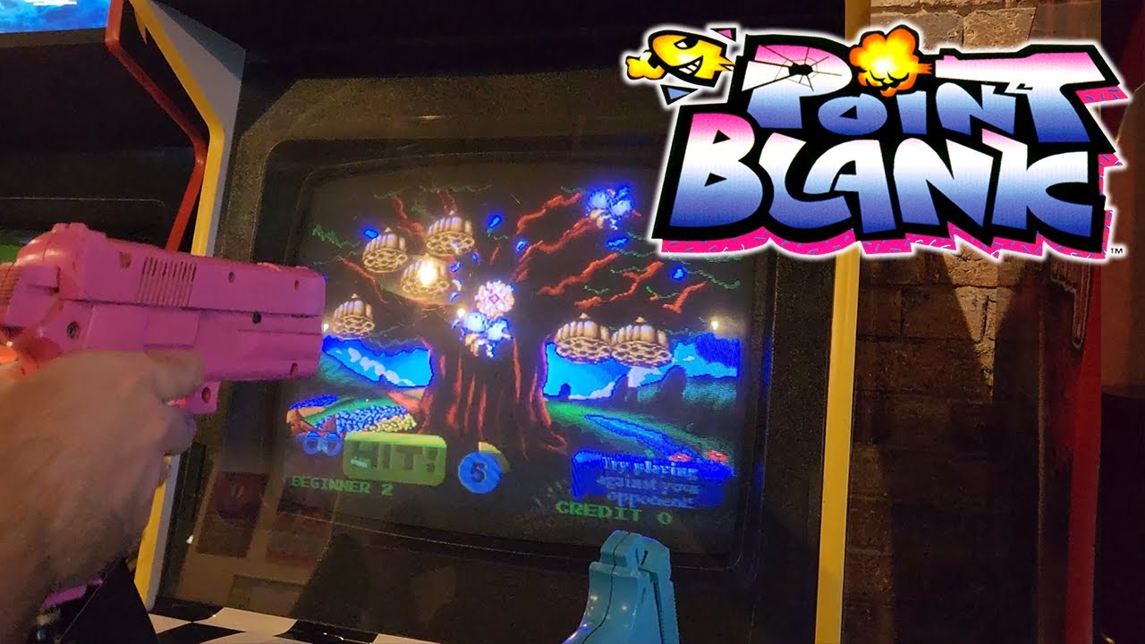 Playing a Point Blank Arcade Machine! | Arcade Cabinet Gameplay - YouTube