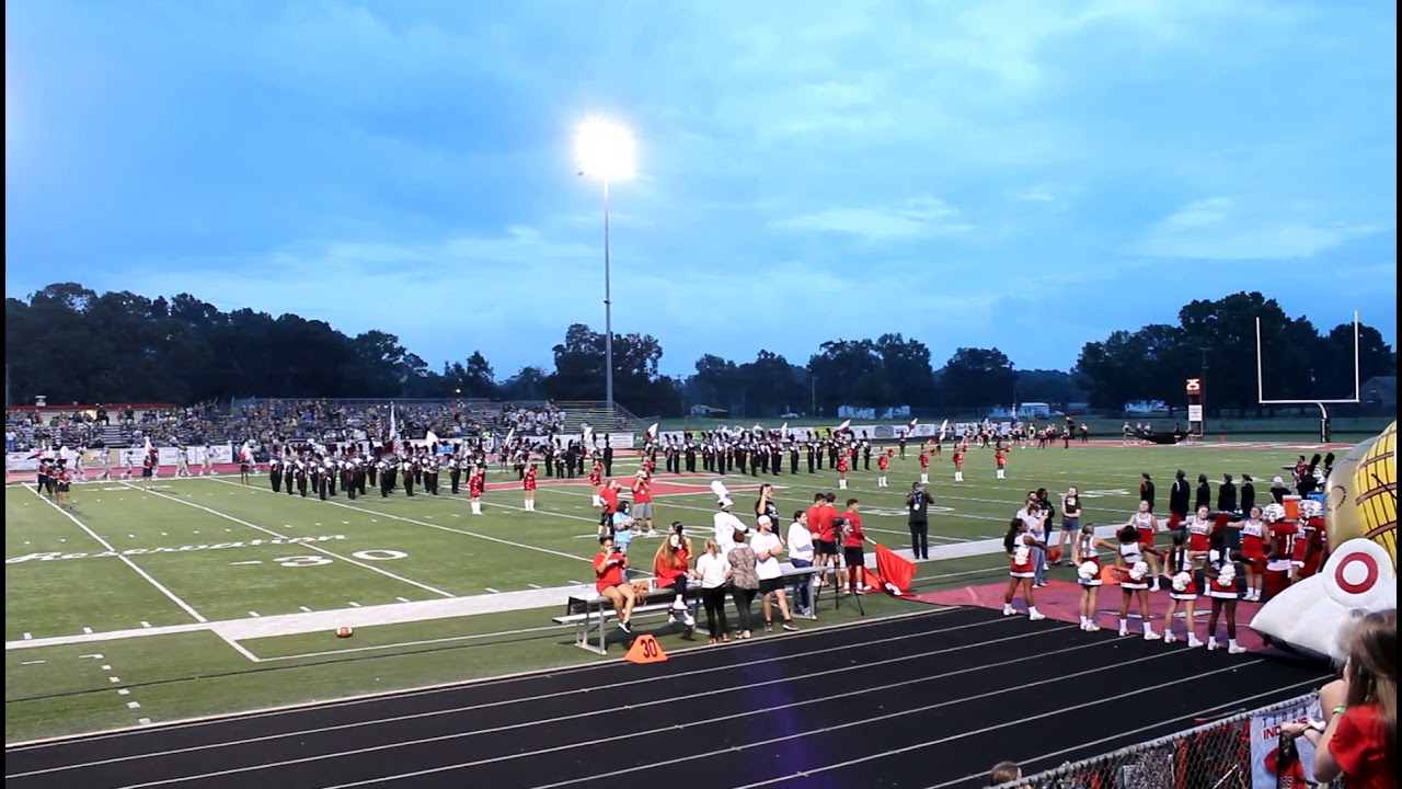 Tioga High School Band of Indians playing Warchant 10-1-21 - YouTube