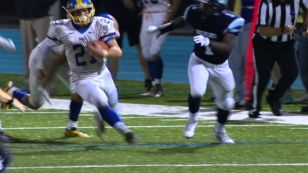 Alden's #21 Lyle Grant 29yd Run Buffalo TWCSCNY - YouTube