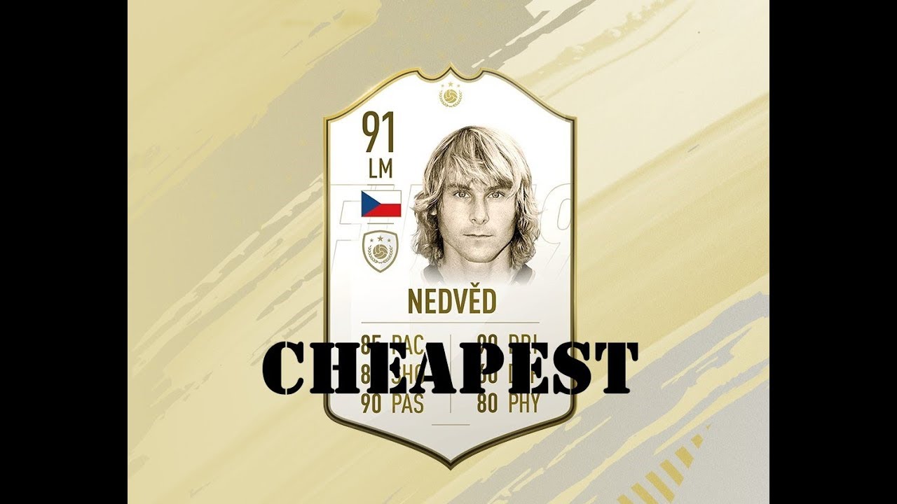 FIFA 19 - Icon PAVEL NEDVED SBC CHEAPEST SOLUTION!!!!! - YouTube
