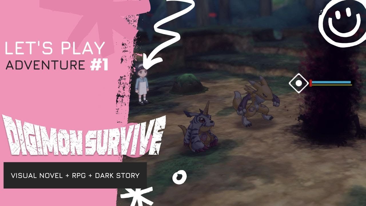 NEW DIGIMON GAME | DIGIMON SURVIVE (VISUAL NOVEL + GAME) - ADVENTURE #1 ...