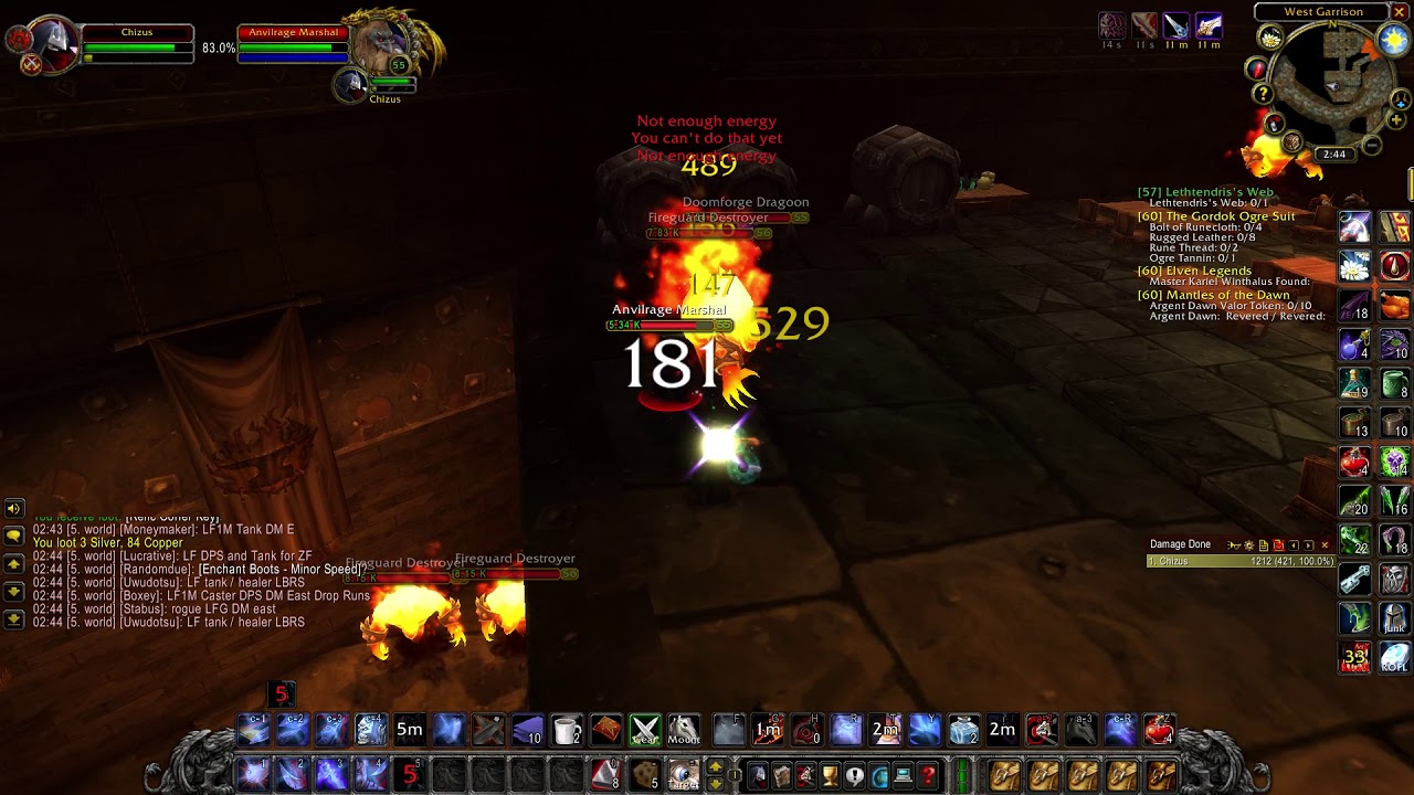 Rogue Solo - General Angerforge - WoW Classic (BRD HoJ Farming) - YouTube