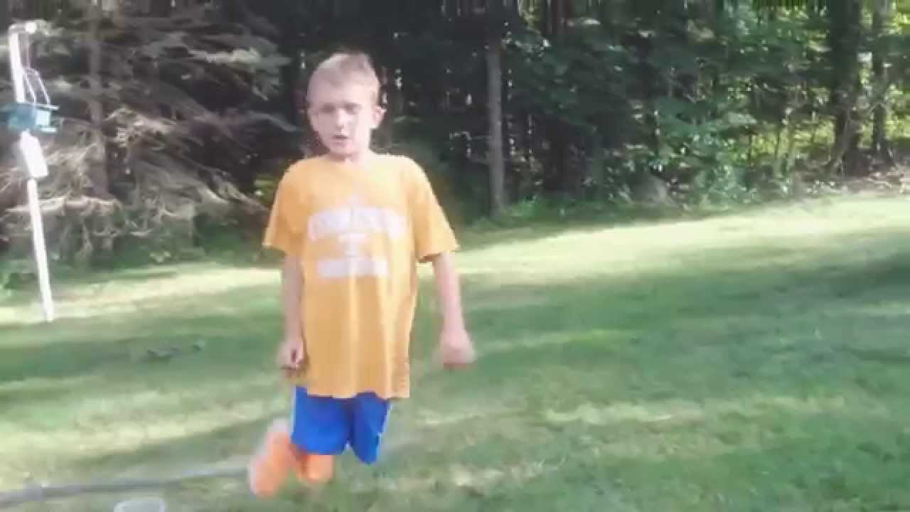 Face full of grass - YouTube