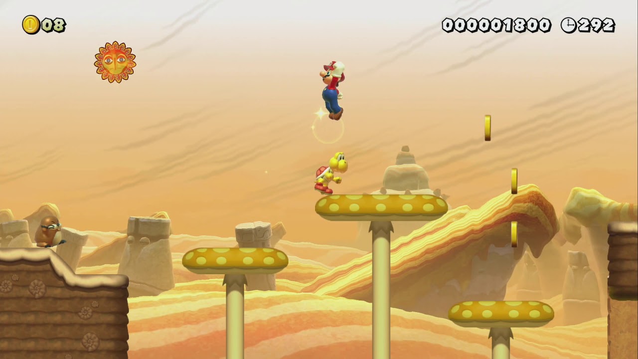 1-3 Twisted Sands Desert by M3meM4chin - Super Mario Maker 2 - No ...