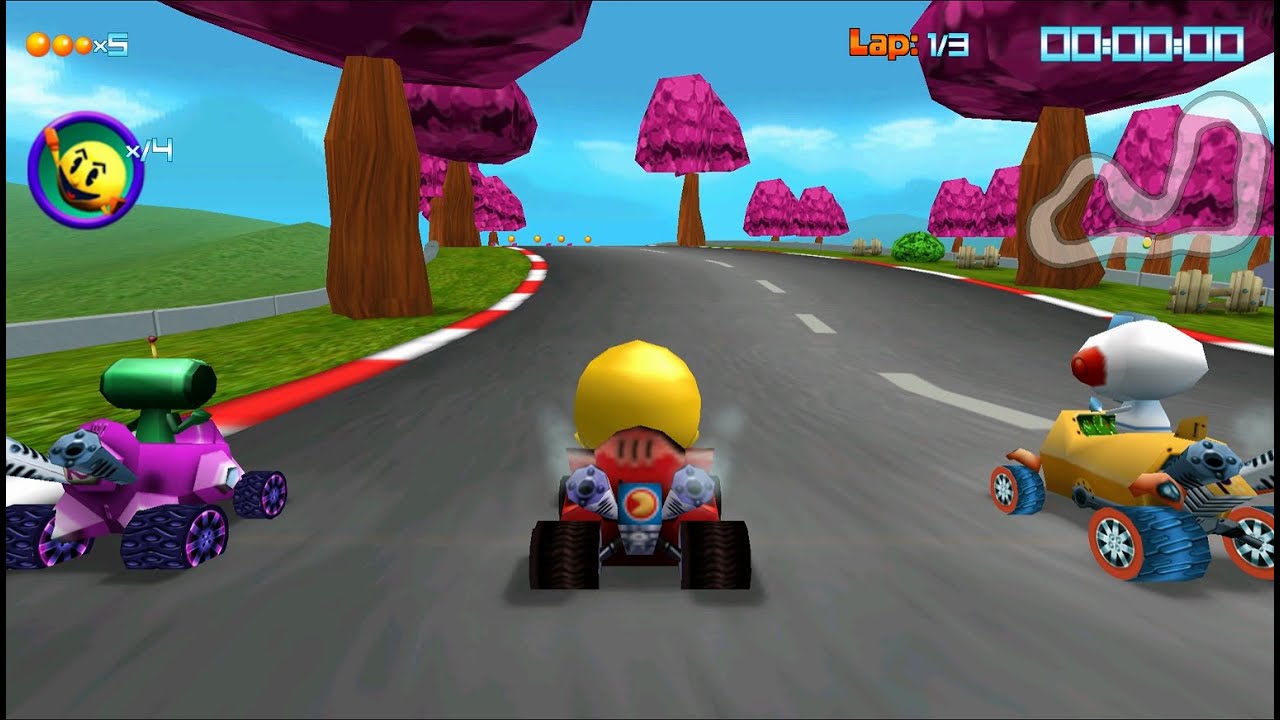 Pac-Man Kart Rally Android All Stages 60fps - YouTube
