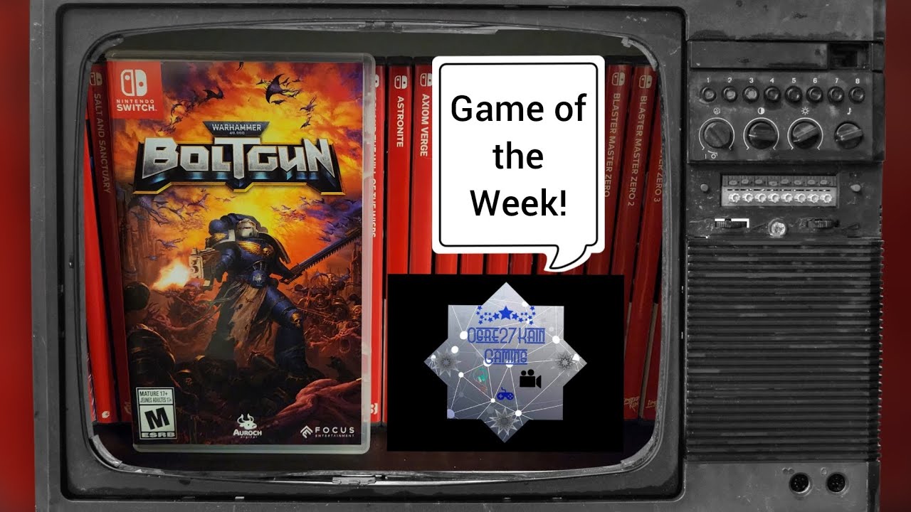 Warhammer 40,000 (40K) Boltgun Review! For Nintendo Switch @ogre27kain ...