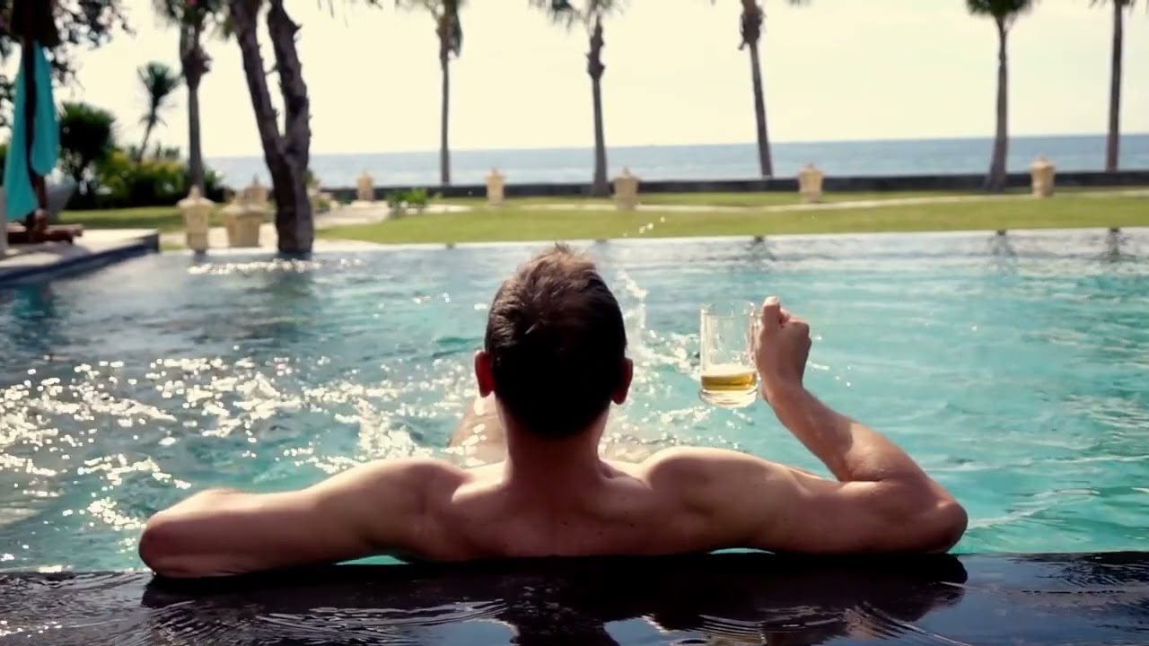 No copyright man in swimming pool | Billionaire lifestyle| Free stock ...