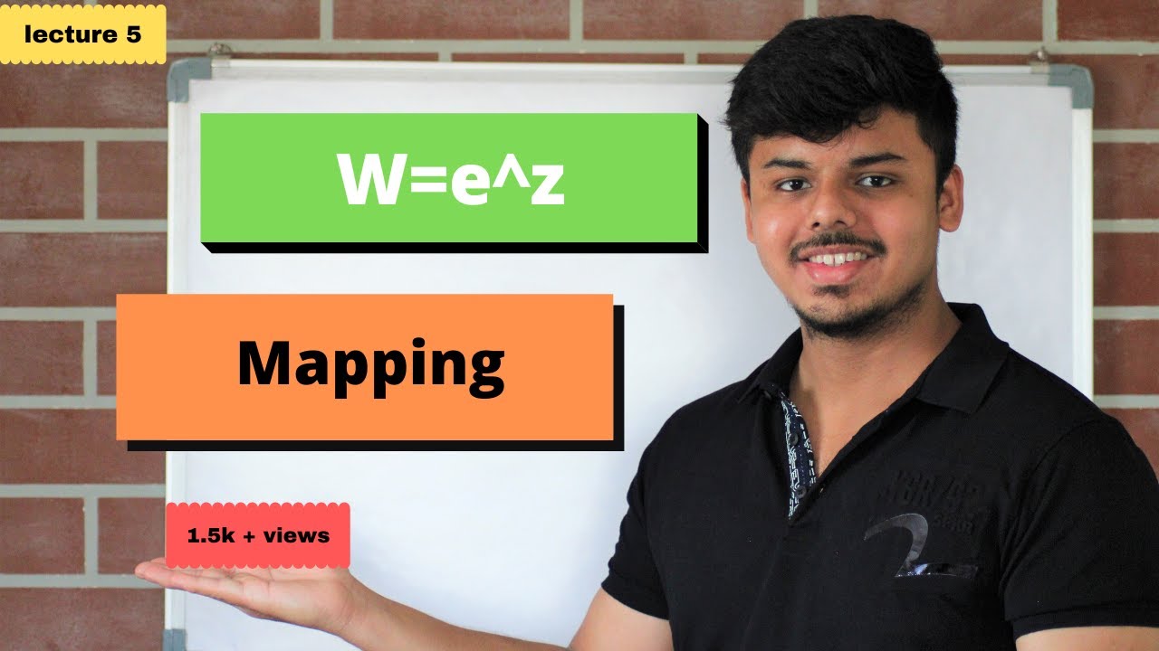 W=e^z mapping | W=e^z Transformation | exponential mapping | exponential transformation - YouTube