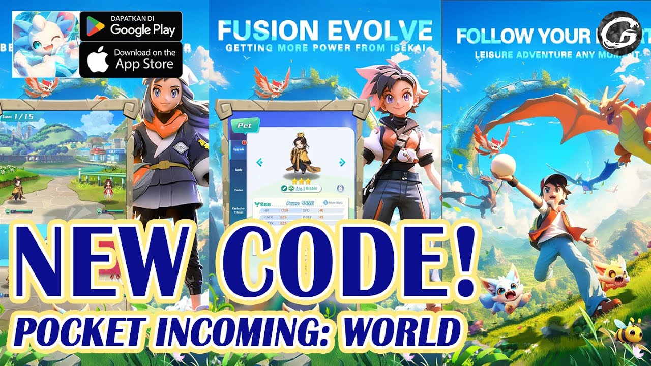 Pocket Incoming: World 6 Giftcodes & How to Redeem Codes - Mobile Game ...