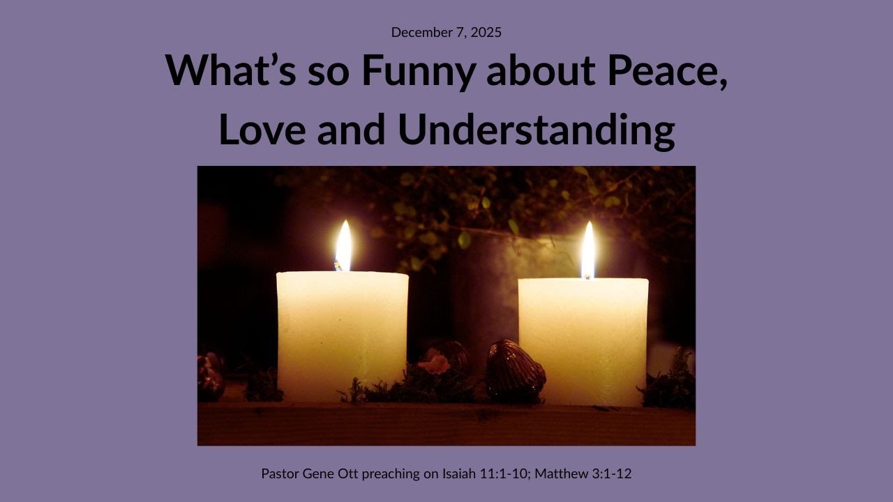 Dec. 7, 2025 – What's So Funny About Peace, Love and Understanding ...