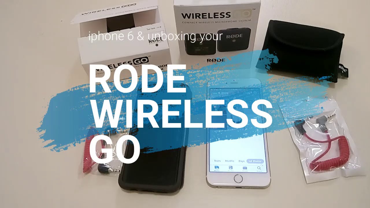 Rode Wireless Go & iPhone 6 - YouTube