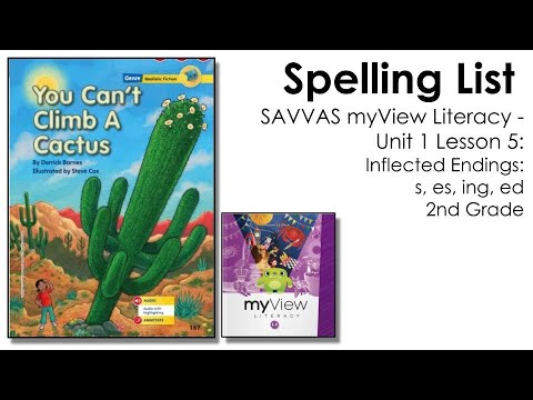 SAVVAS MyView Literacy Unit 1 Lesson 5 - 2nd Grade - YouTube