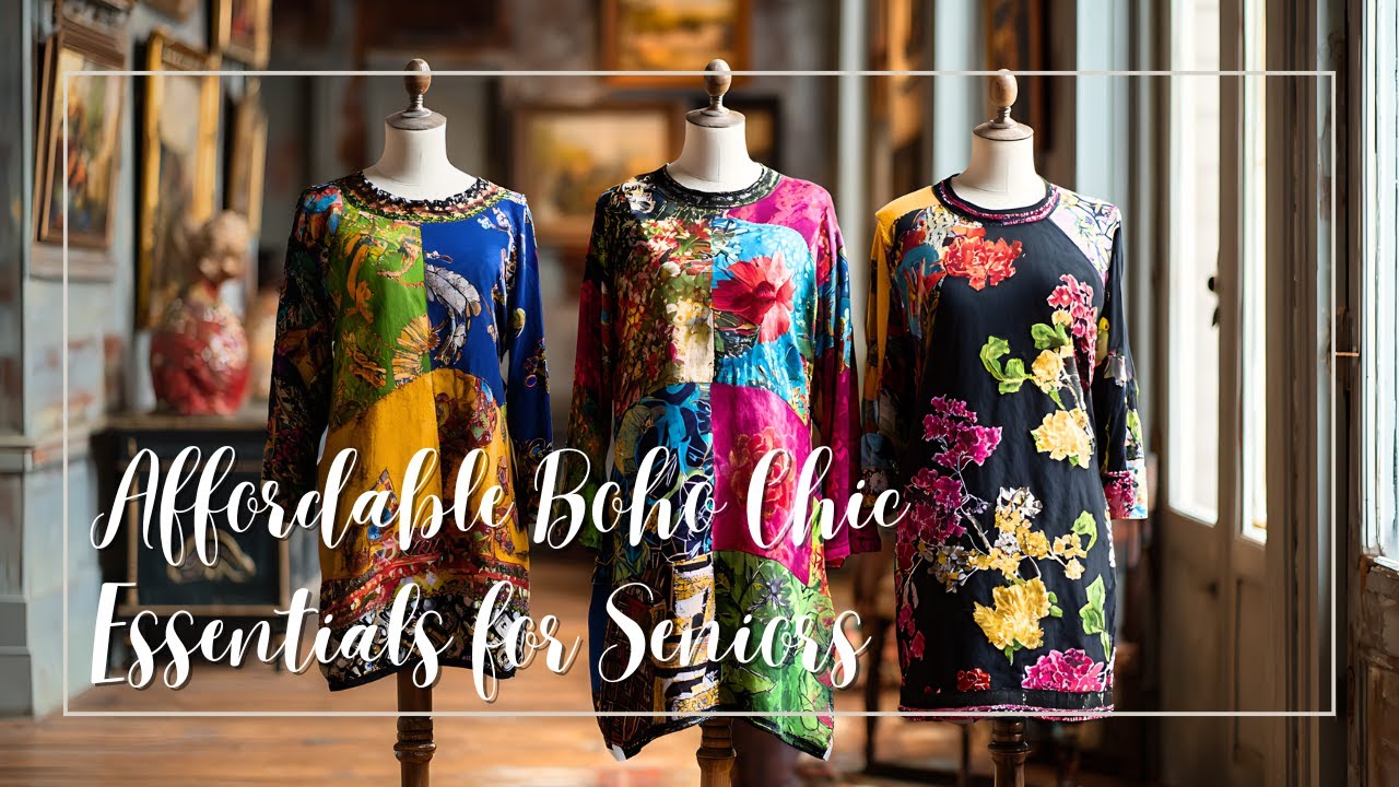 Affordable Boho Chic Essentials for Women Over 60 2025 Summer Edition ...