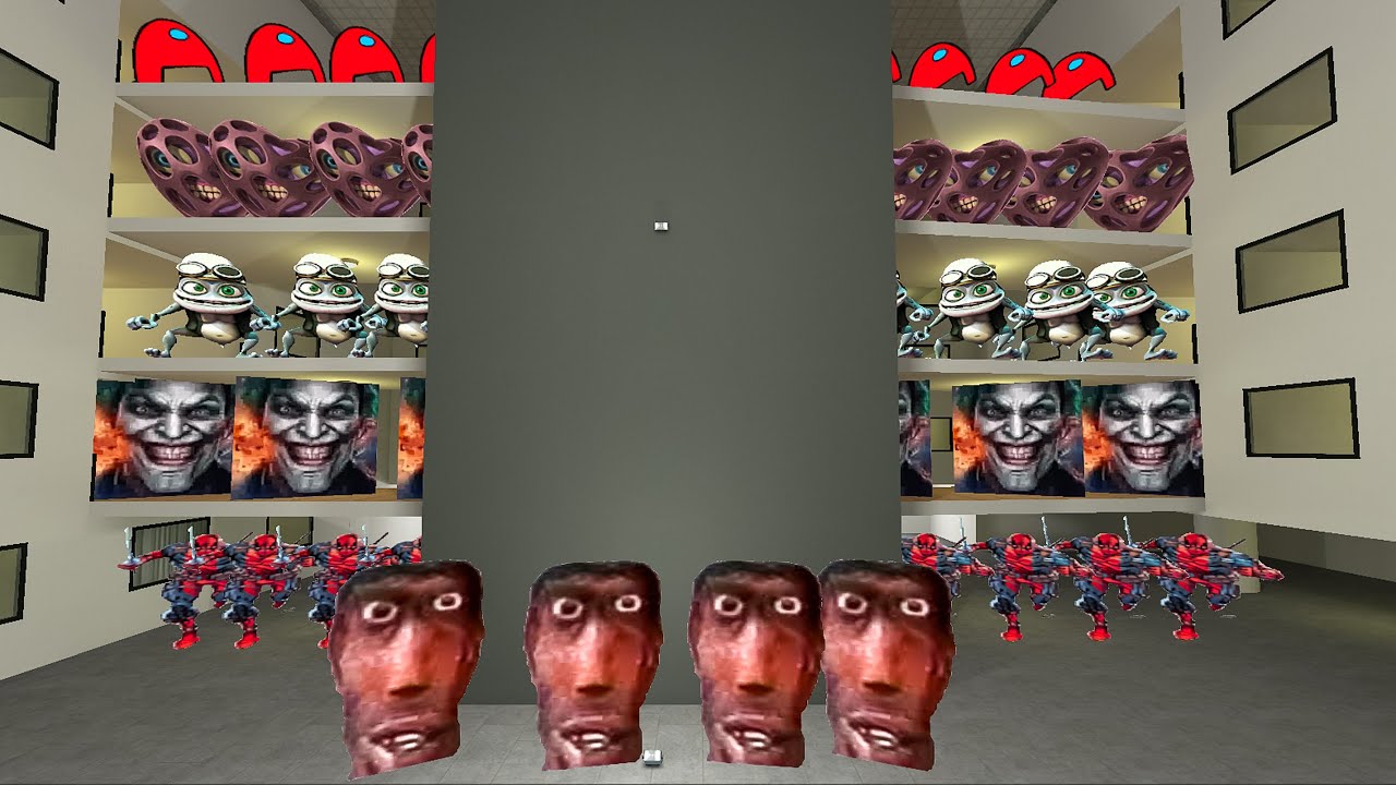 Scariest Nextbots Chasing me In Liminal Hotel Gmod - YouTube