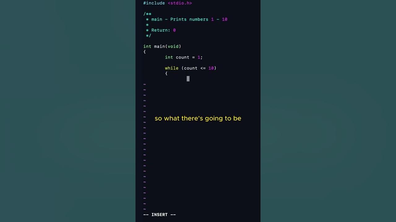 While Loop in C - Full Video Out Now! #shorts #programming #cprogramming - YouTube