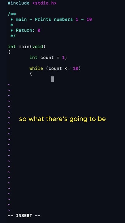 While Loop in C - Full Video Out Now! #shorts #programming #cprogramming - YouTube