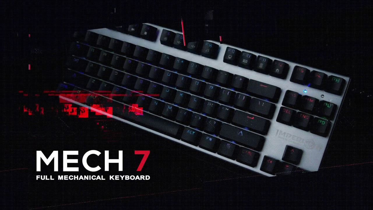 Imperion Mech 7 Mechanical keyboard Product Video - YouTube