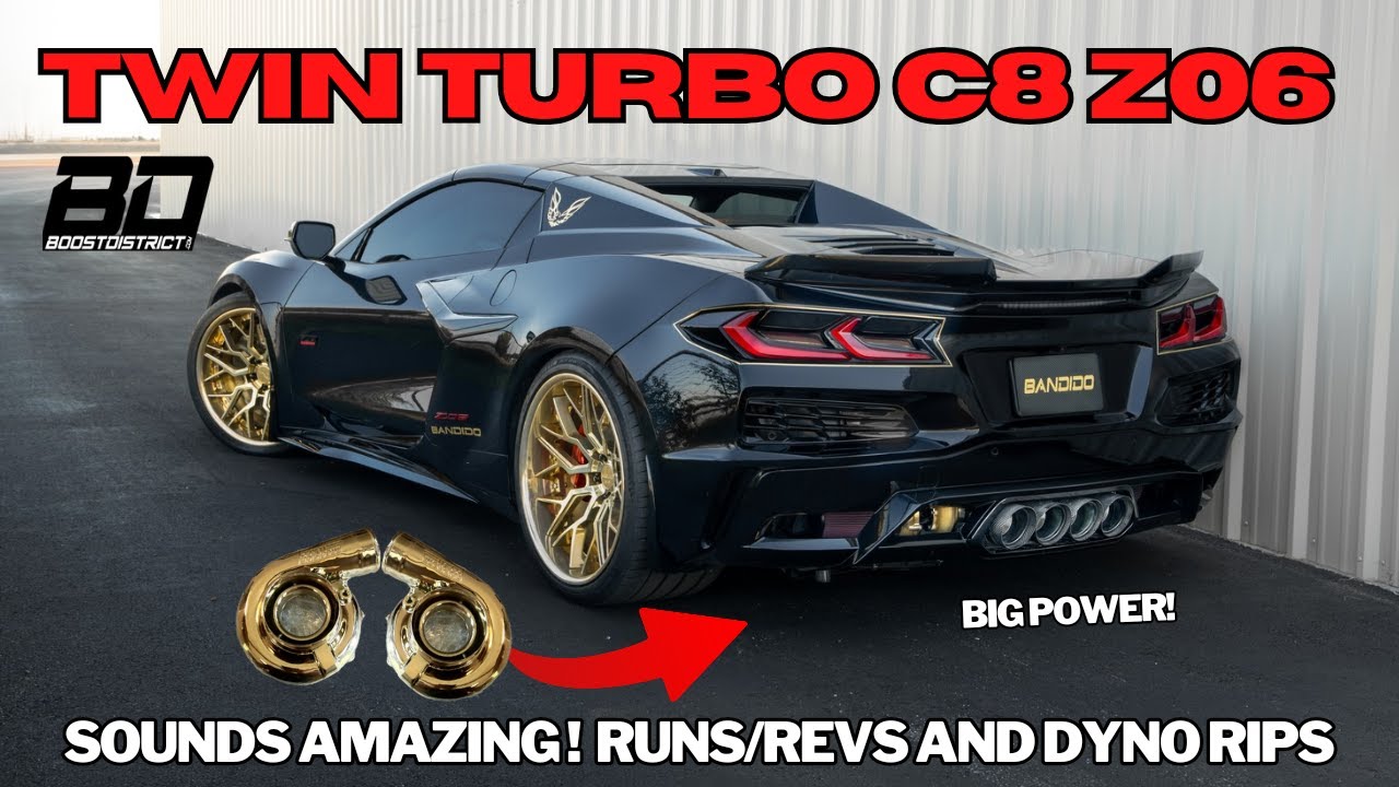 Twin Turbo C8 Z06 Build and Dyno Runs! SOUNDS AMAZING!! - YouTube