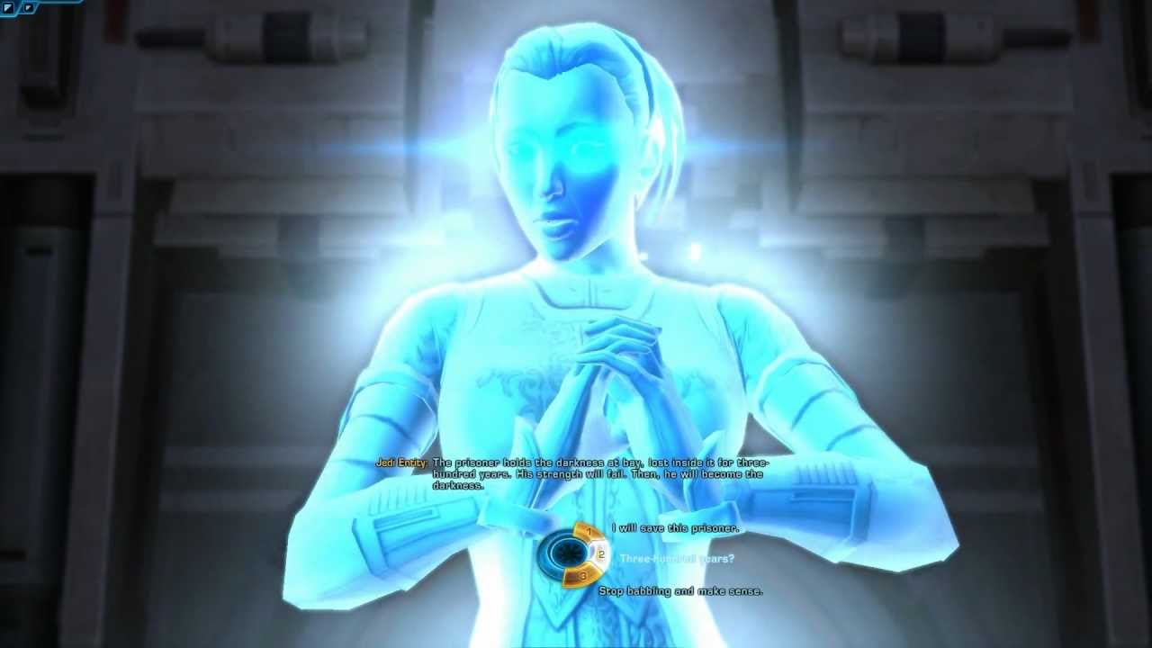 SWTOR: Springing Revan out of prison with the help of the Exile (The ...