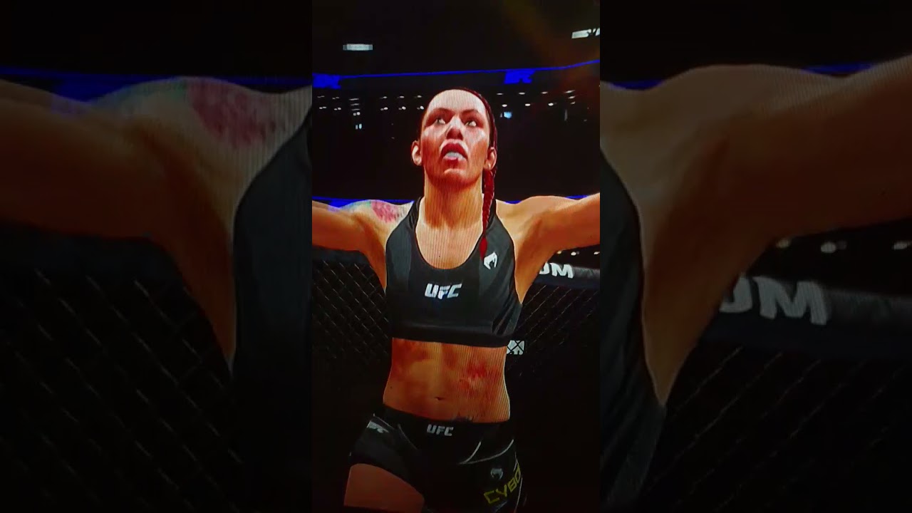 UFC 4.cyborg KO - YouTube