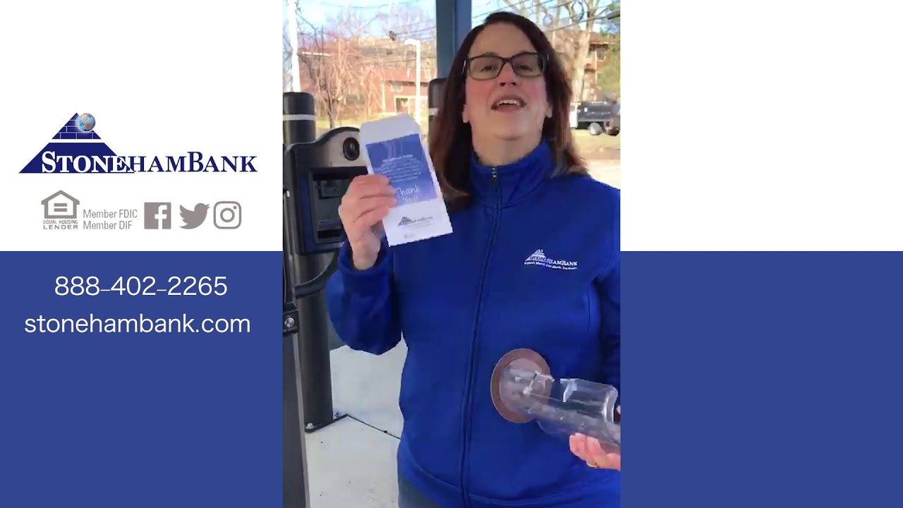 StonehamBank's Drive Thru Capabilities - YouTube