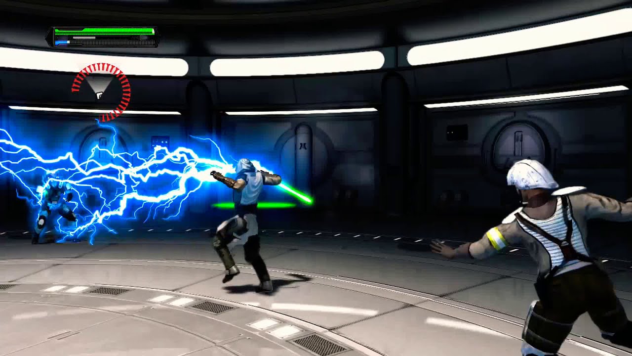 Star Wars The Force Unleashed | Force Lightning Challenge - YouTube