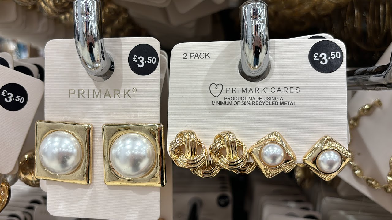 PRIMARK JEWELLERY AND HAIR ACCESSORY NEW COLLECTION, July" 2024 - YouTube