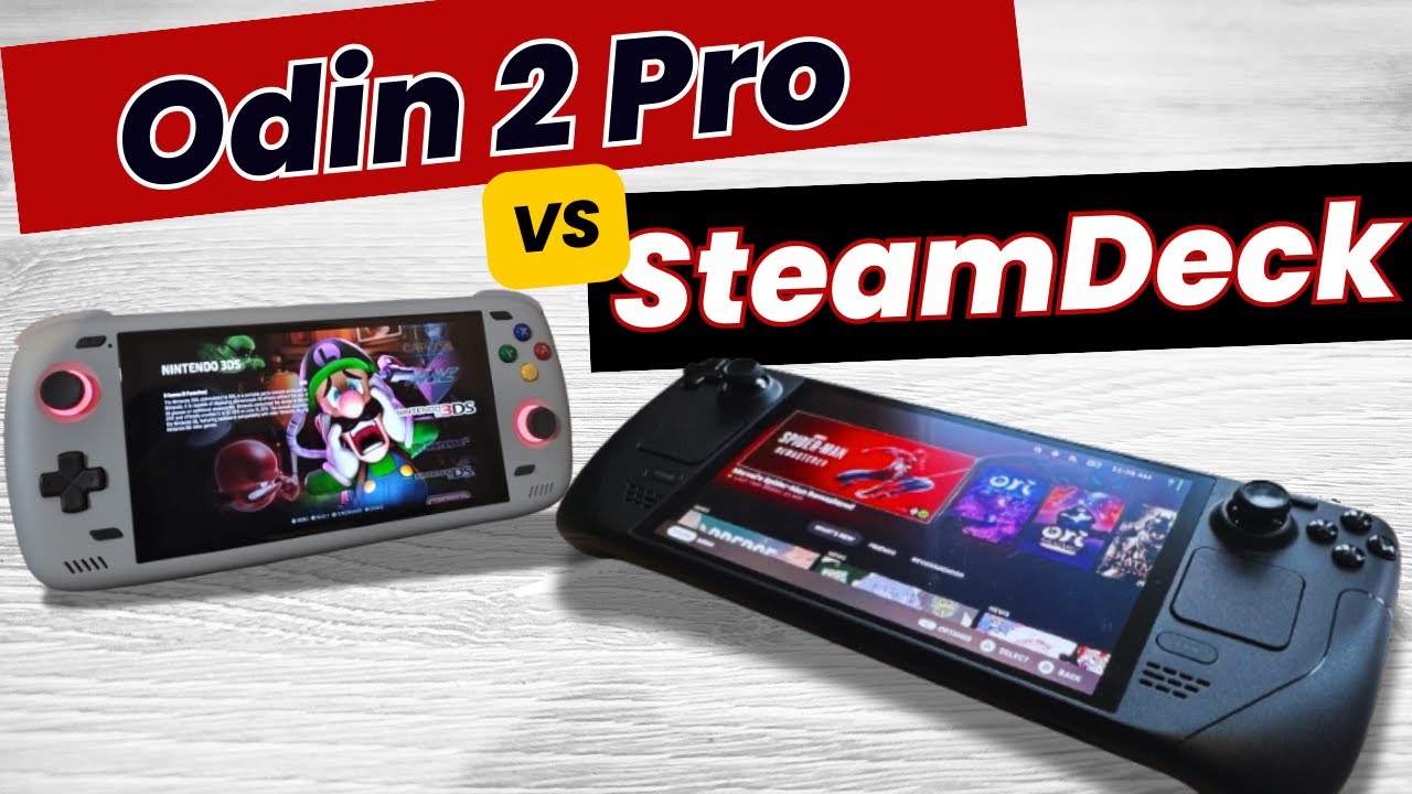 Odin 2 Pro VS Steam Deck 🤔 Mi opinion en 3 Minutos - YouTube