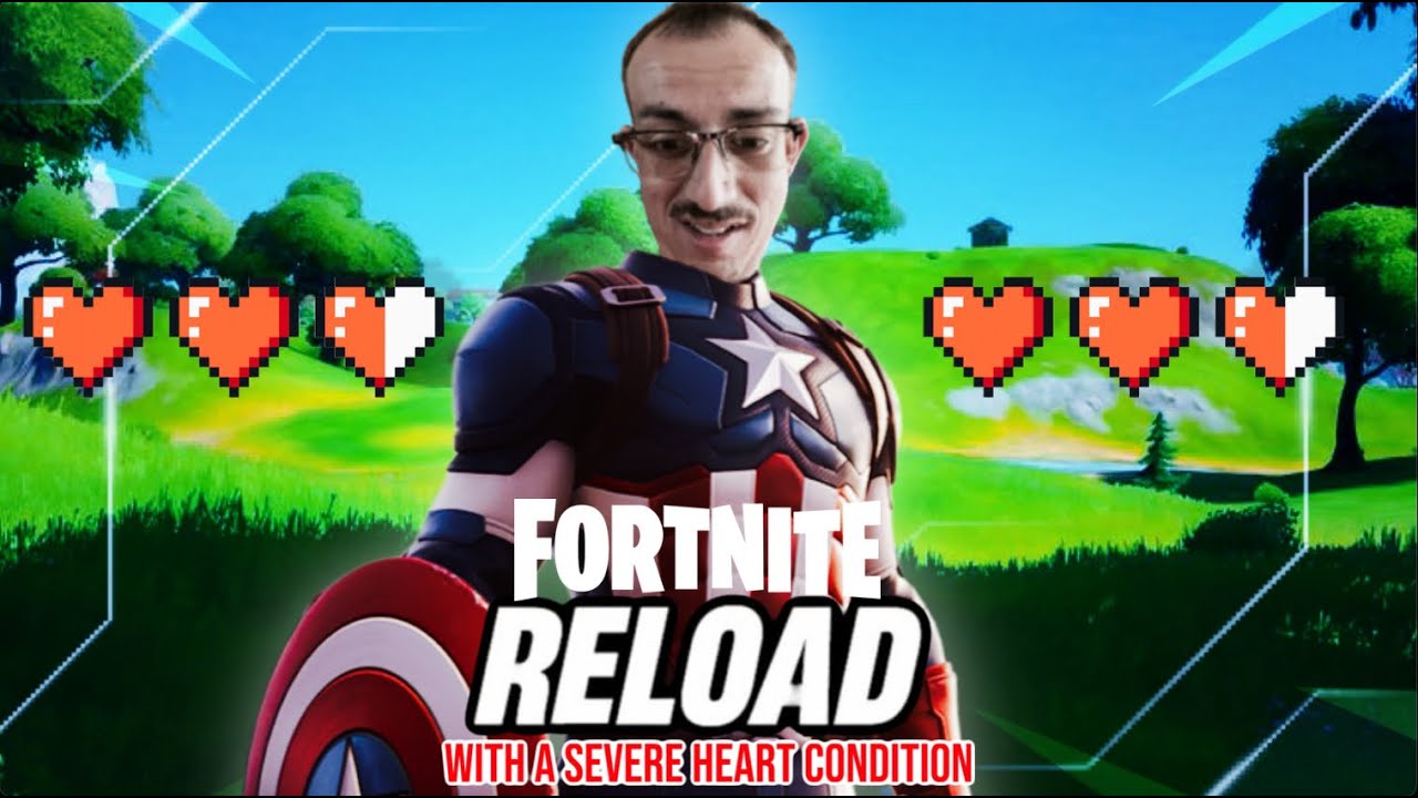 #Fortnite Reload With a severe heart condition On my happy way to 2K ...