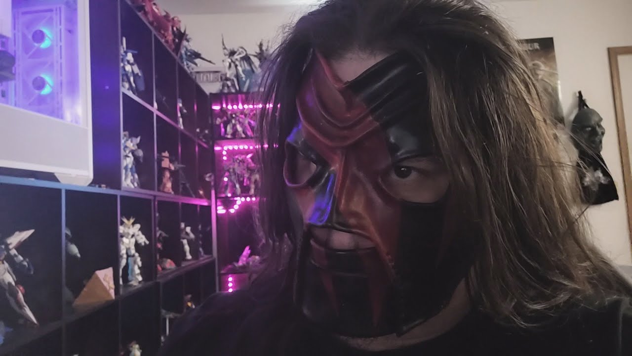 WWE Kane Mask SummerSlam 2000 Replica - YouTube