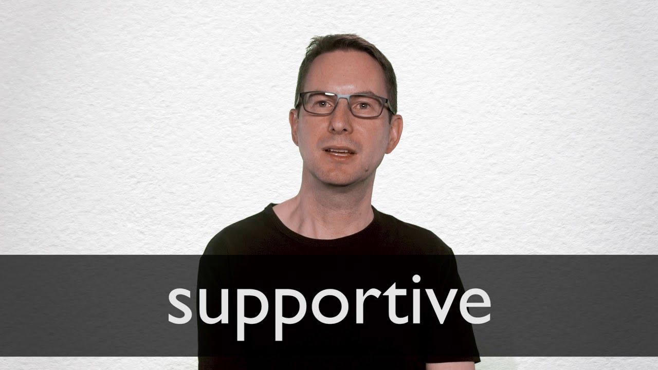 How to pronounce SUPPORTIVE in British English - YouTube