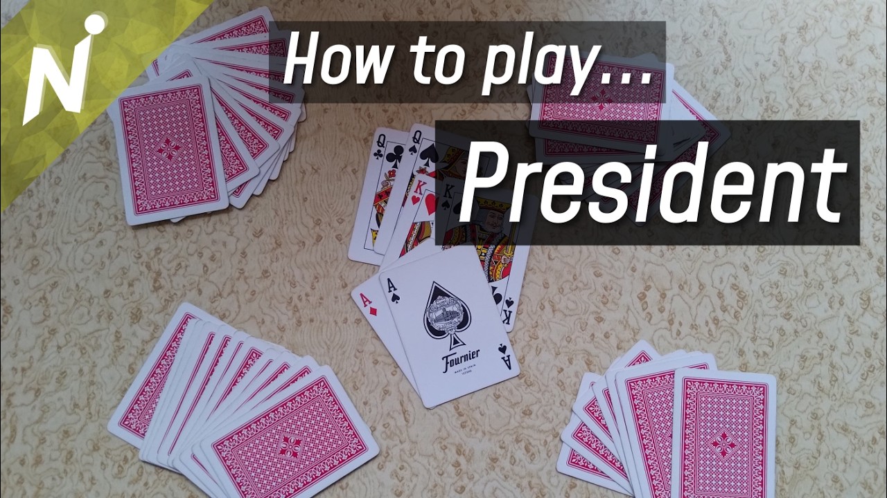 How to play President card game - YouTube