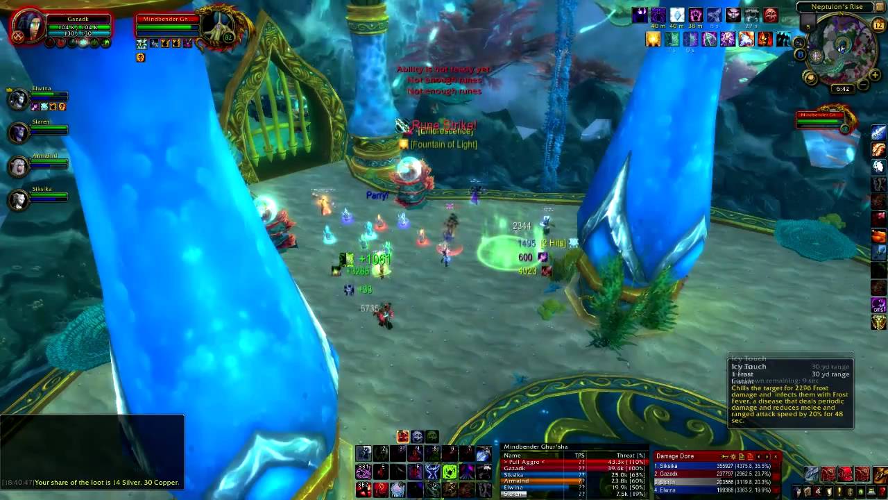 Throne of the Tides - Erunak Stonespeaker y Mindbender Ghur'sha ...