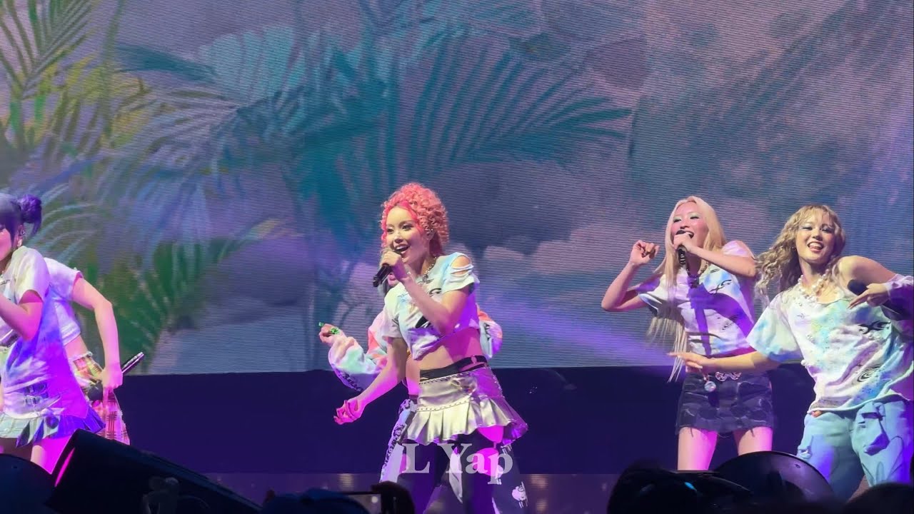 XG - NEW DANCE (Encore Stage) 4K Fancam @ The first Howl tour Los ...