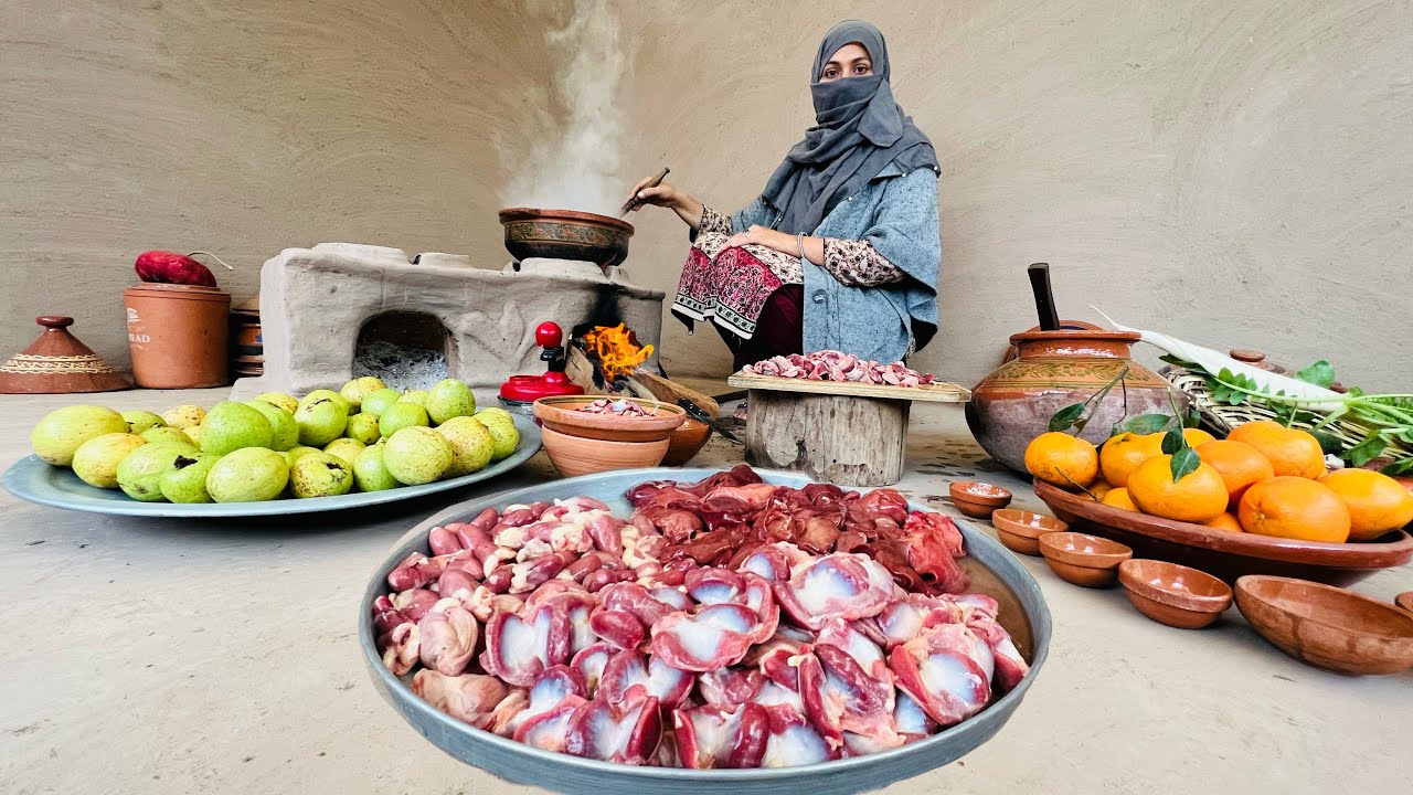 Chicken pota kaleji recipe , chicken gizzard liver recipe - YouTube