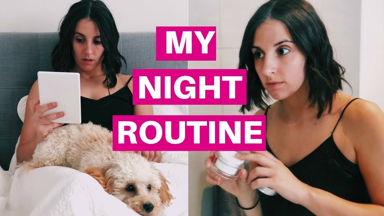 MY NIGHT ROUTINE | PLANNING, LEARNING AND SKINCARE - YouTube