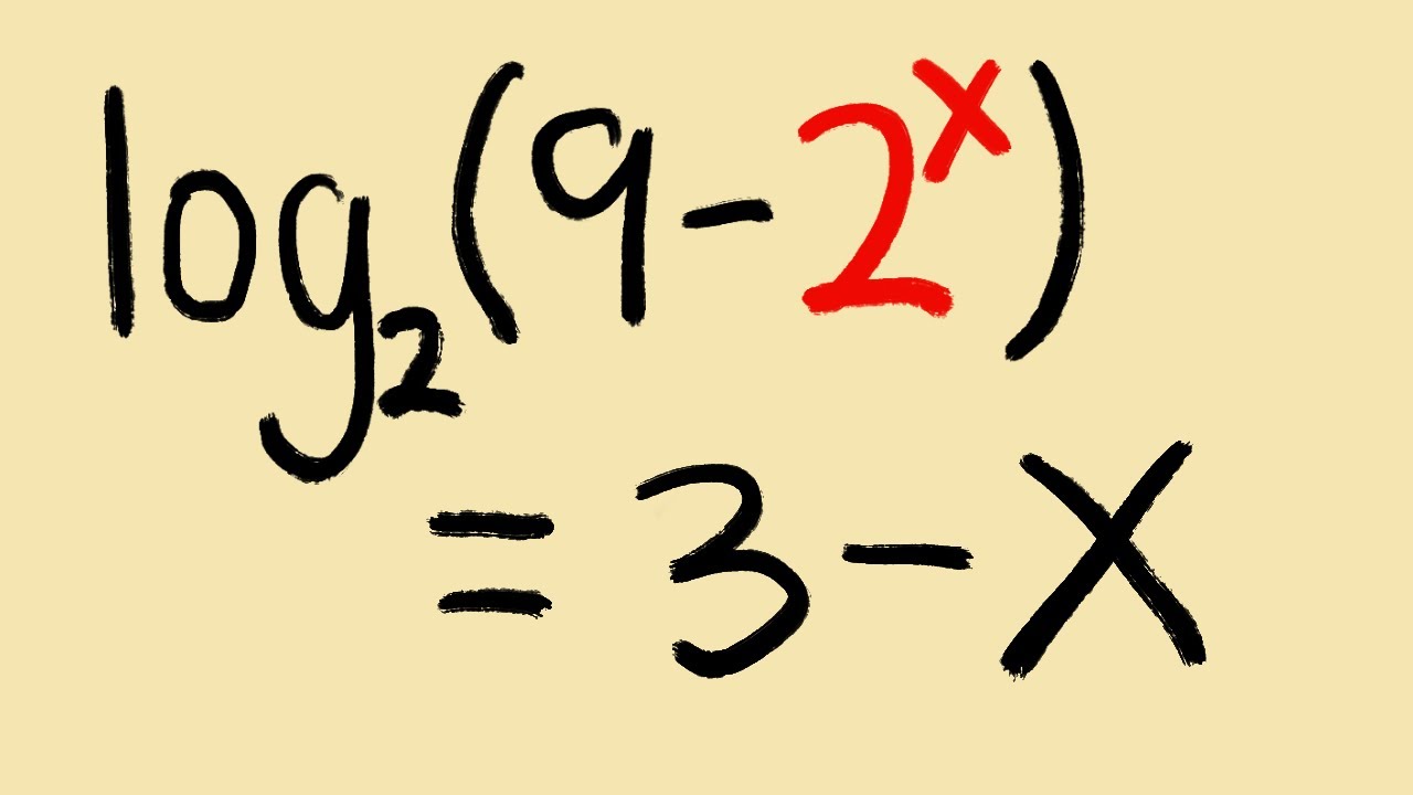 Solving a super equation (logarithm, exponential, and quadratic all in ...