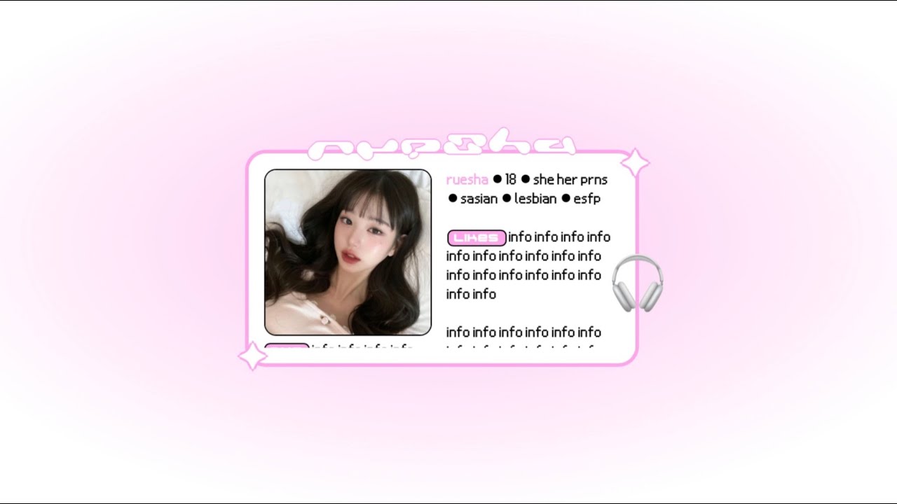 simple two columned carrd for pro standard - © coracrd - YouTube