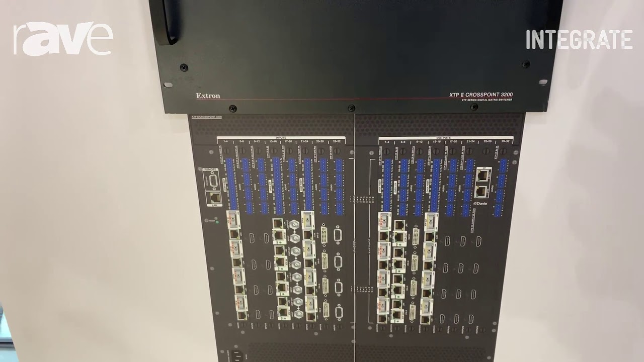 Integrate 2019: Extron Showcases the 2nd Generation of XTP II ...